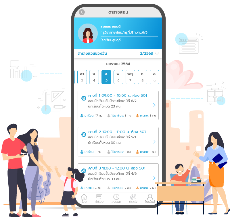 School Connex - สกูล คอนเนค โซลูชั่นครบวงจรสำหรับสถานศึกษา